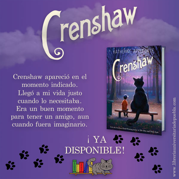 CRENSHAW MI AMIGO IMAGINARIO - Katherine Applegate – Grupo Empresarial ...