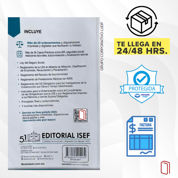 Ley Seguro Social Corelacionada 2025-ISEF – GRUPO CORPORATIVO ...