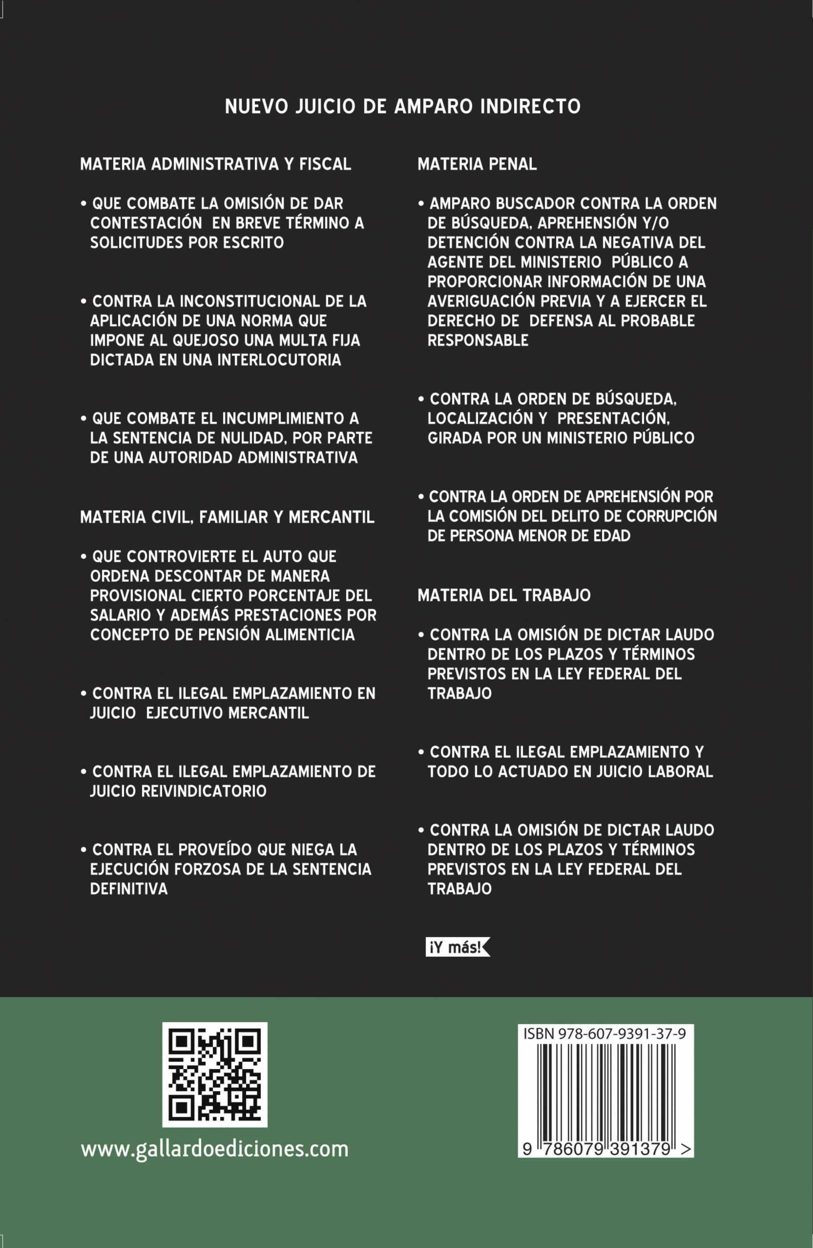 Nuevo Juicio de Amparo Indirecto – GRUPO CORPORATIVO LUDP & BETTY BOOK